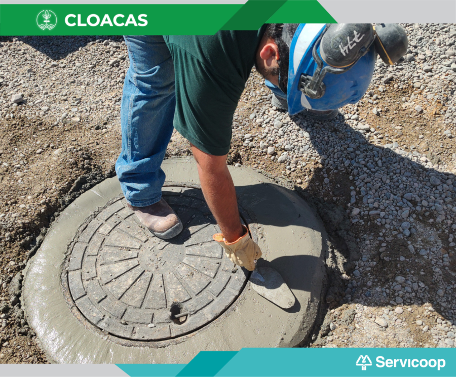 Mantenimiento sobre el sistema cloacal - Servicoop | Servicios Públicos ...